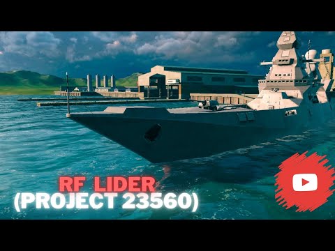 RF Lider (Project 23560) - Cocok untuk Main Kasar 🔥🔥- Modern Warship ...