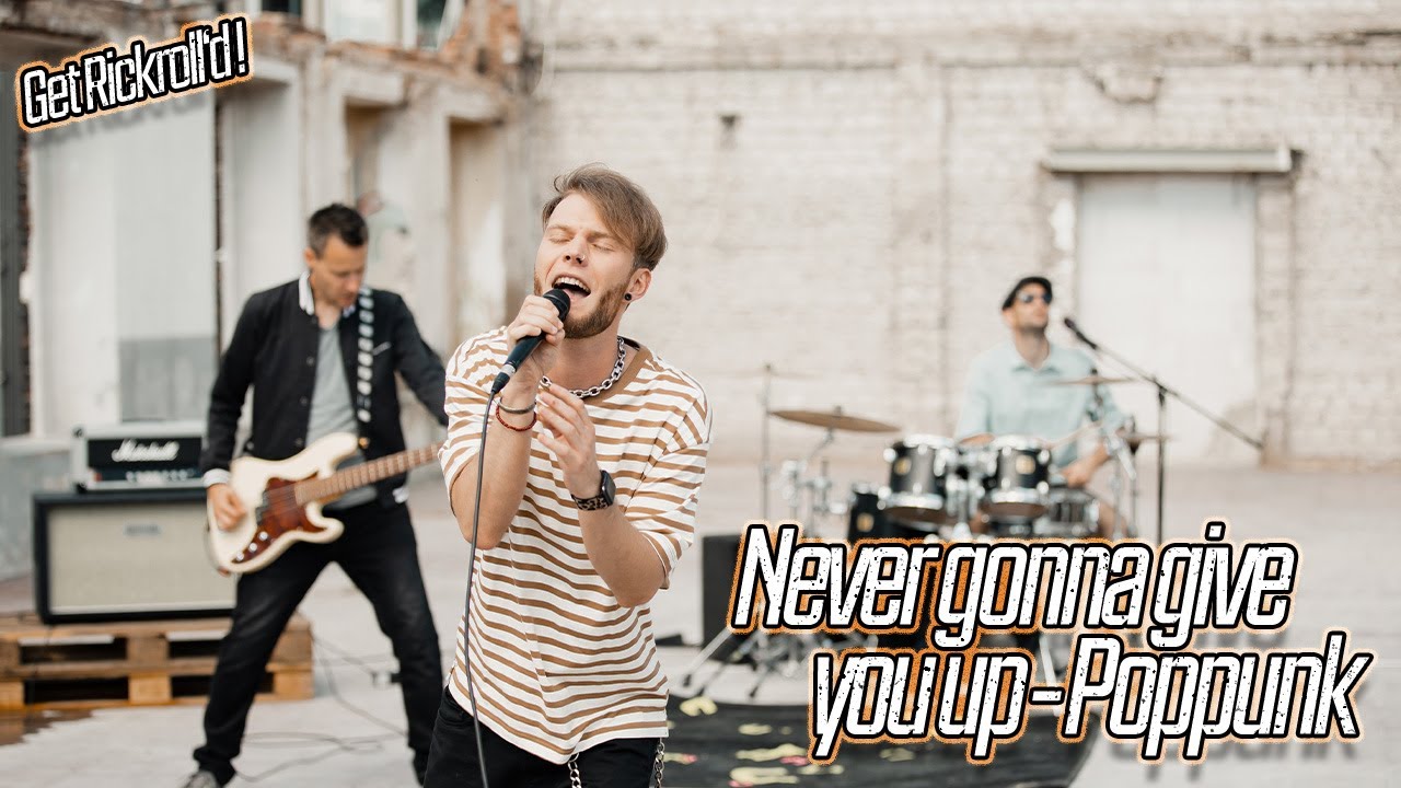 Never Gonna Give You Up (Rick Astley) | Pop-Punk Cover #rickroll Chords - Chordify