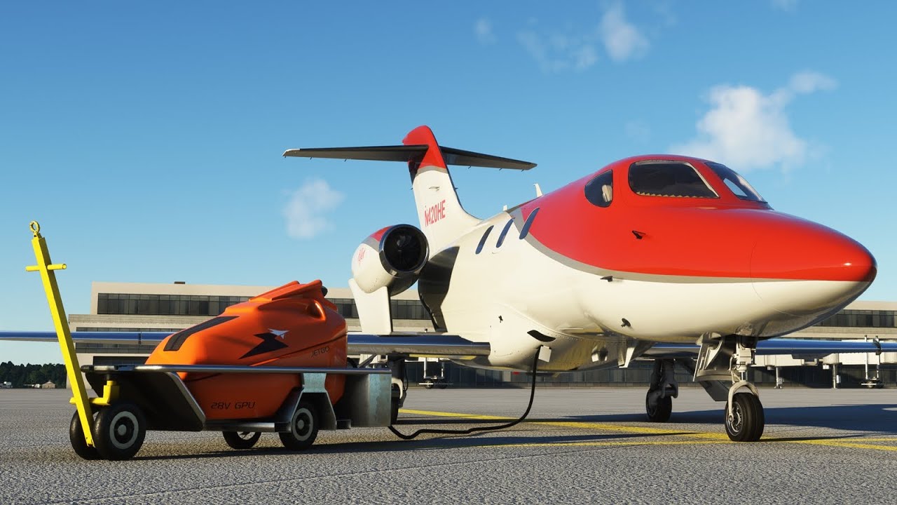 First look at the Honda Jet / HJet in Microsoft Flight Simulator - YouTube