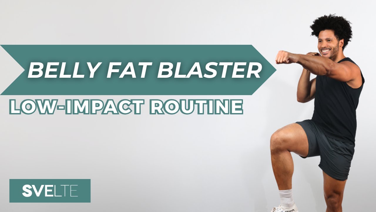 BELLY FAT BLASTER | Low-Impact Routine | No Equipment - YouTube