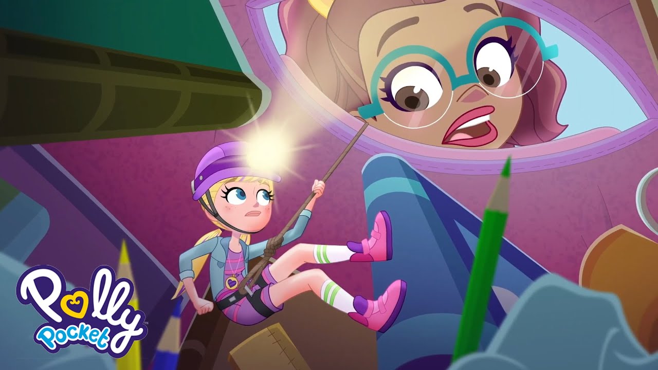 Polly Pocket: Why is Polly Going Through Shani's Bag? 🎒| 1 Hour of ...