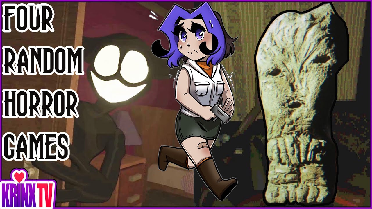 FOUR RANDOM HORROR GAMES! | Krinx Horror Collection - YouTube