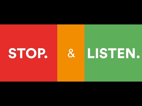 Stop and Listen - YouTube