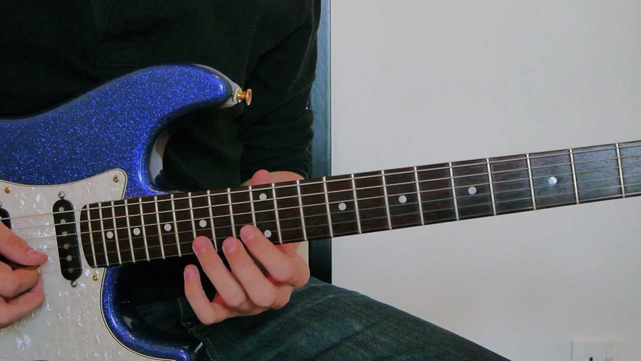 Guitar Tapping Lesson- Sam Bell (Your Guitar Tutor) - YouTube