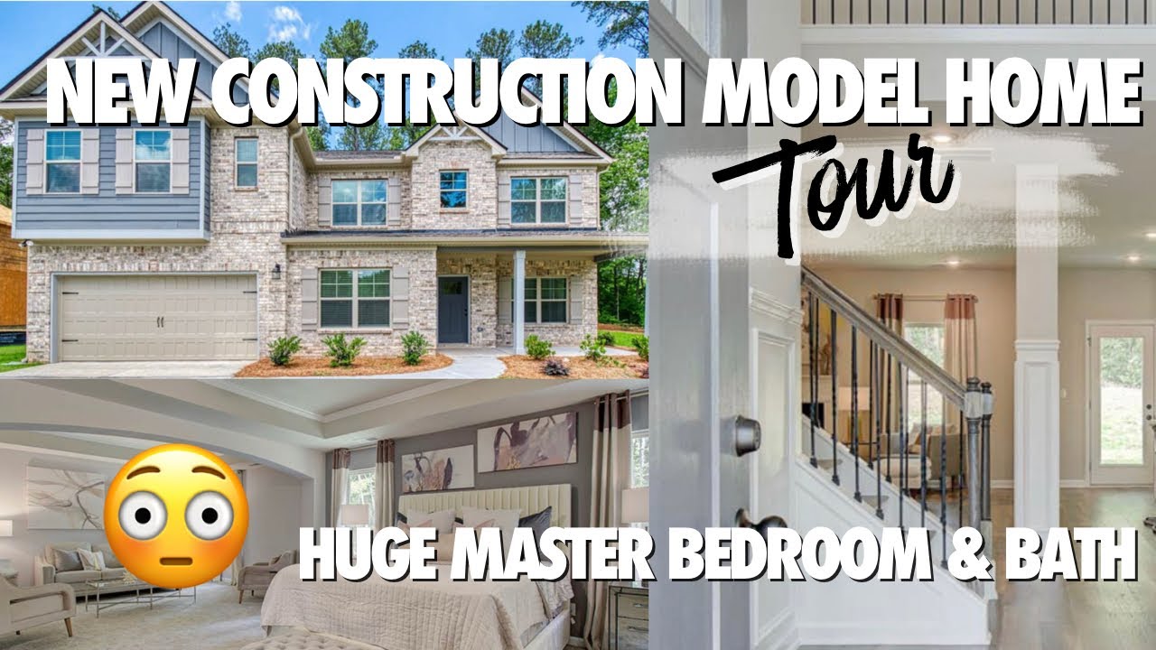 NEW CONSTRUCTION | MODEL HOUSE TOUR 2021 | MASTER BEDROOM & BATH - YouTube