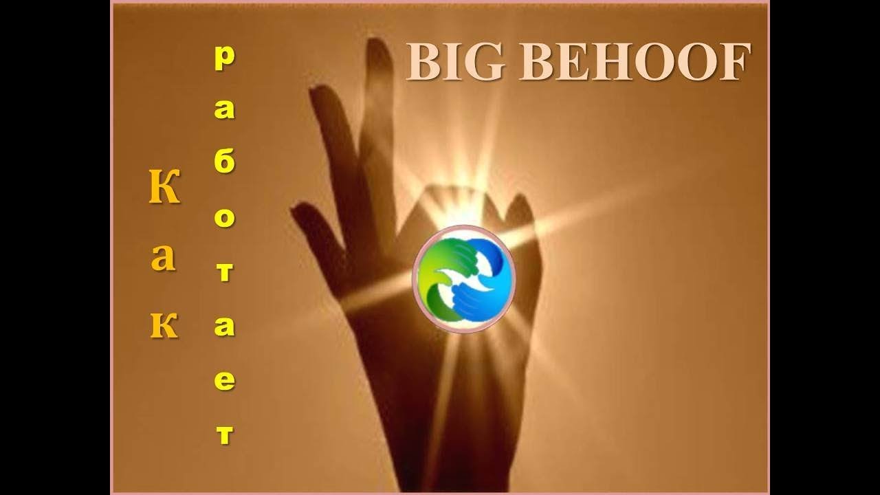 ОТЗЫВЫ О ПРОЕКТЕ BIG BEHOOF ПРОЕКТ ВЫЗЫВАЕТ ДОВЕРИЕ В СЕТИ Как работает ...