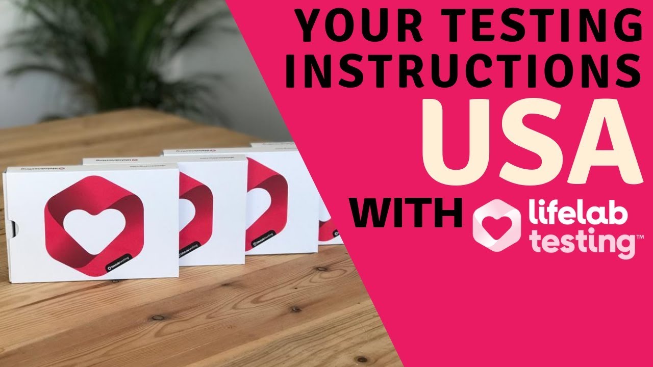 Lifelab Testing - Your Testing Instructions USA - YouTube