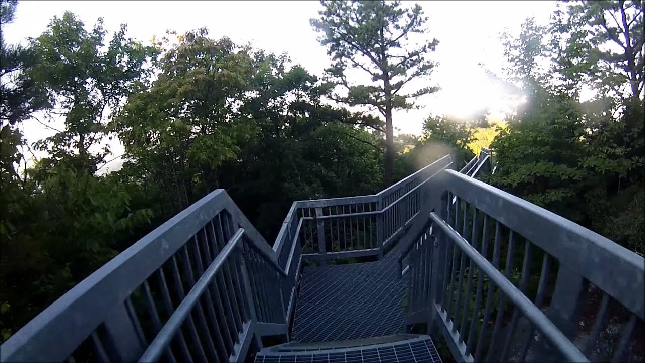 Birch Knob Observation Tower Just Movie - YouTube