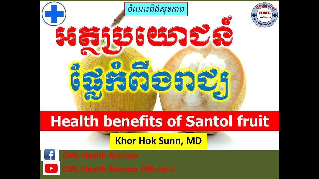 អត្ថប្រយោជន៍ផ្លែកំពីងរាជ្យ l Health benefits of Santol fruit ll CML ...