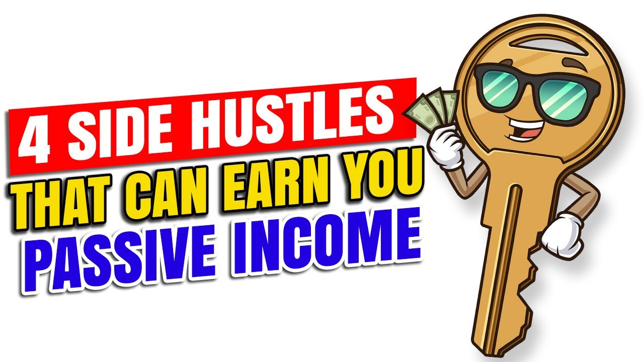 4 Side Hustles to Earn Passive Income | Side Hustle Bible - YouTube