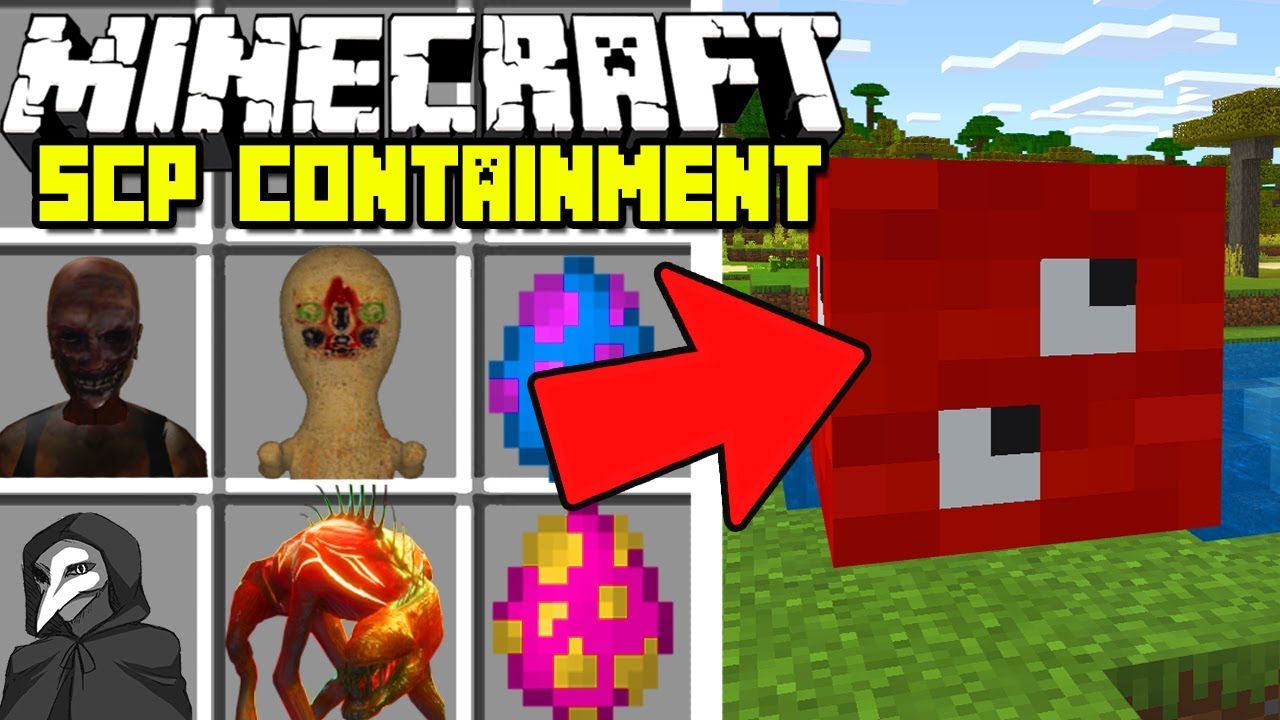 Minecraft NEW SCP CONTAINMENT BREACH MOD! | SCP 097, SCP 173, TEDDYBEAR ...