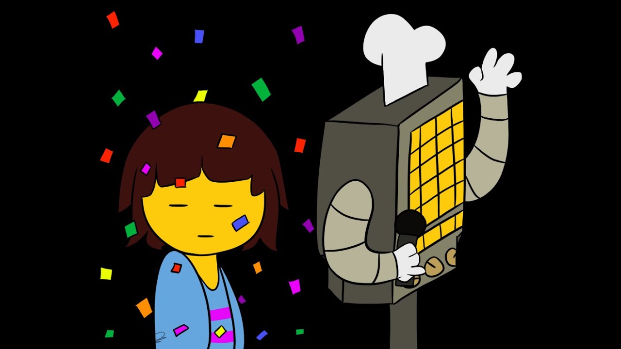 Undertale mettaton cooking show - YouTube
