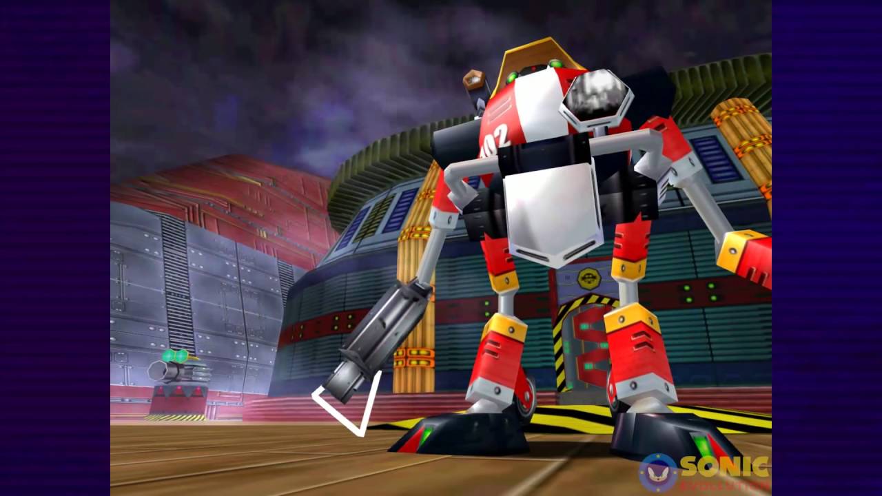 Sonic Adventure DX (SONIC) | SONIC Vs. E-102 GAMMA - YouTube