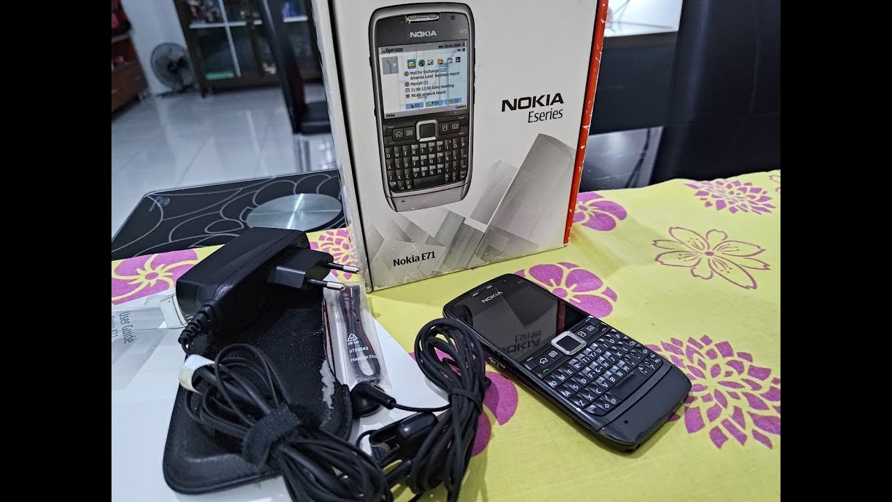 Unboxing Nokia E71..Nostalgia Phone Indonesian - YouTube