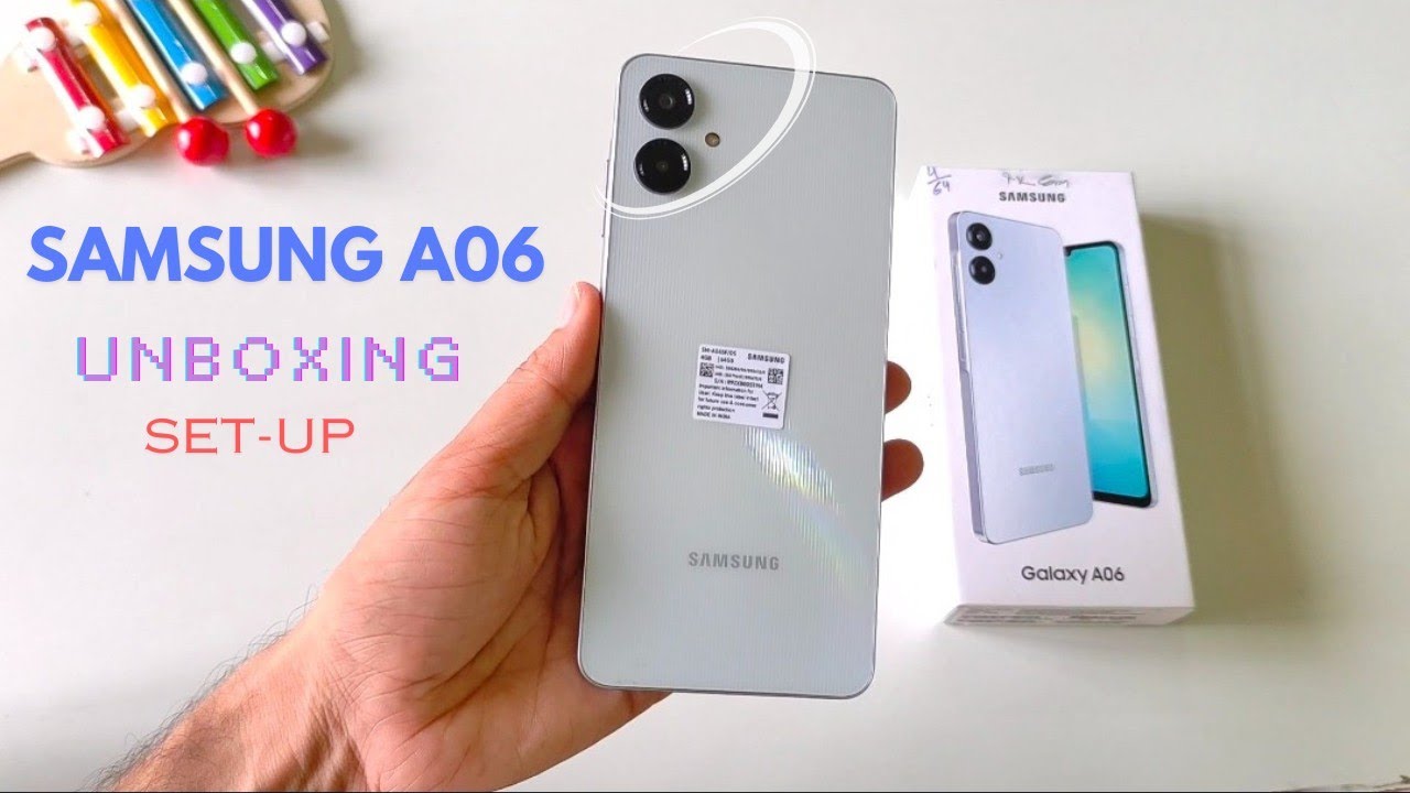 Samsung Galaxy A06 Unboxing,Setup,Camera and Speed Test - YouTube