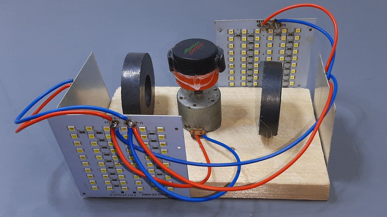 How i Make 12 Volt Free Energy Generator With 2 Magnetic Alternator at ...