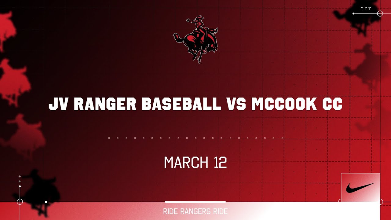 JV RANGER BASEBALL VS MCCOOK CC - YouTube