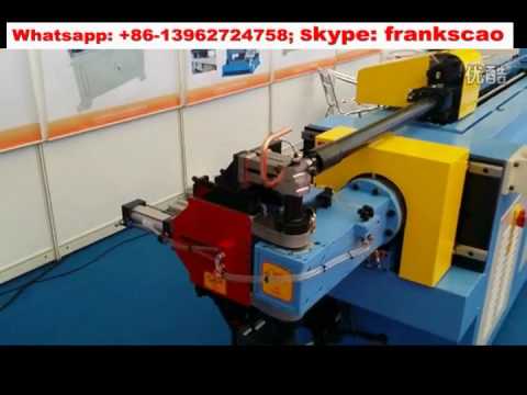 CNC copper pipe bending machine, 5-axis, multi-radius - YouTube