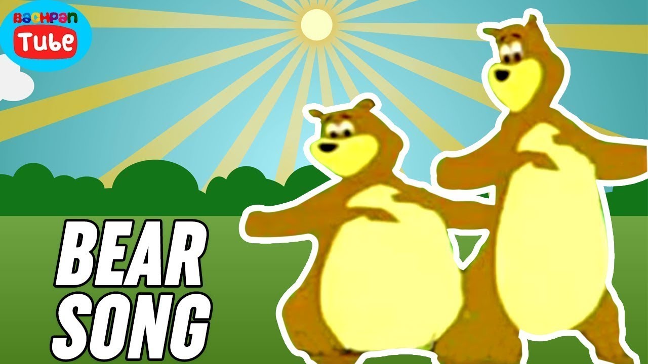 English Nursery Rhymes For Kids | Bear Song | Animals Nursery Rhymes ...