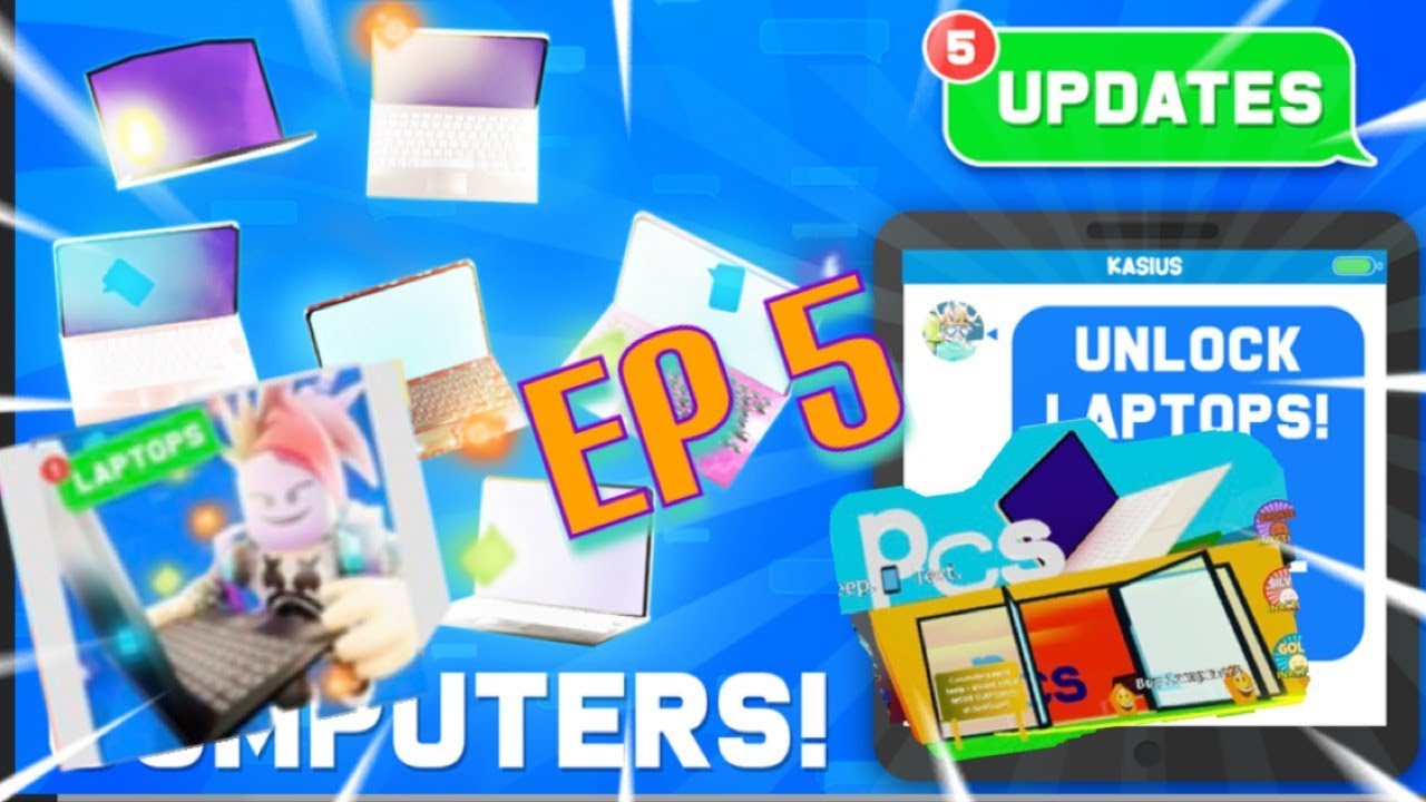 Roblox- "Texting Simulator!" {Episode 5} NEW LAPTOPS!!! - YouTube