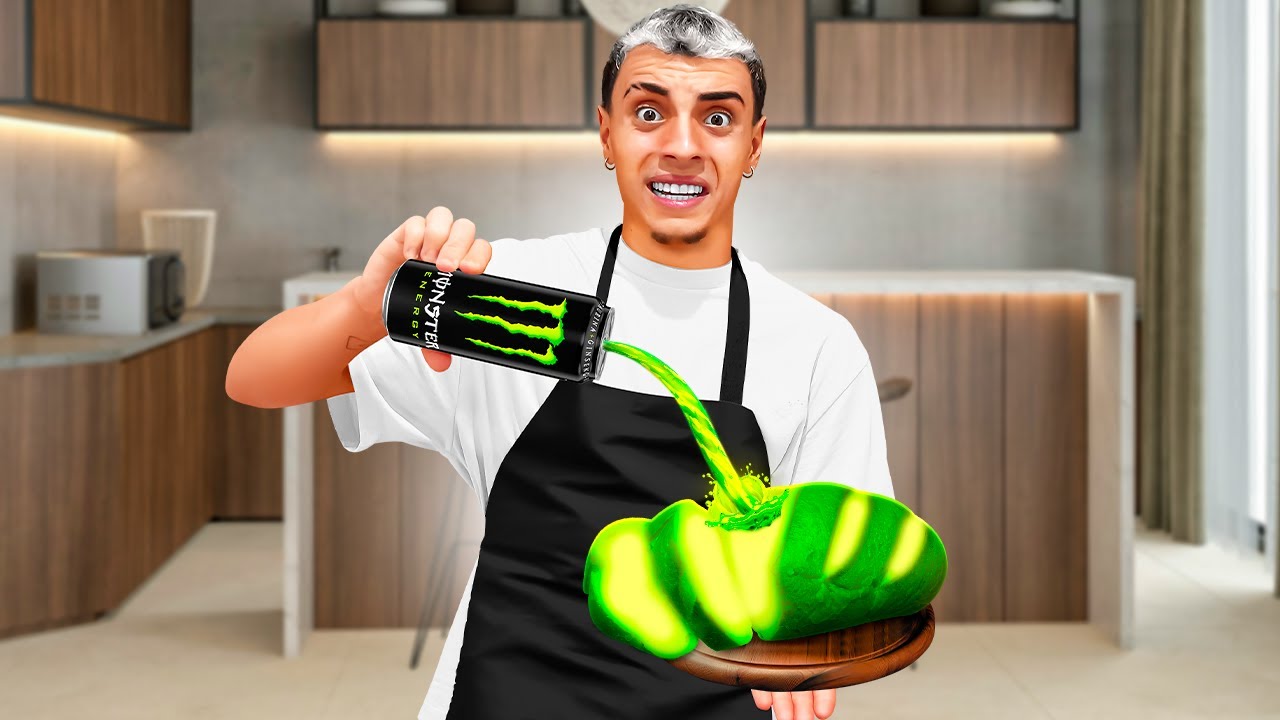 Creé PAN con Sabor a MONSTER - YouTube