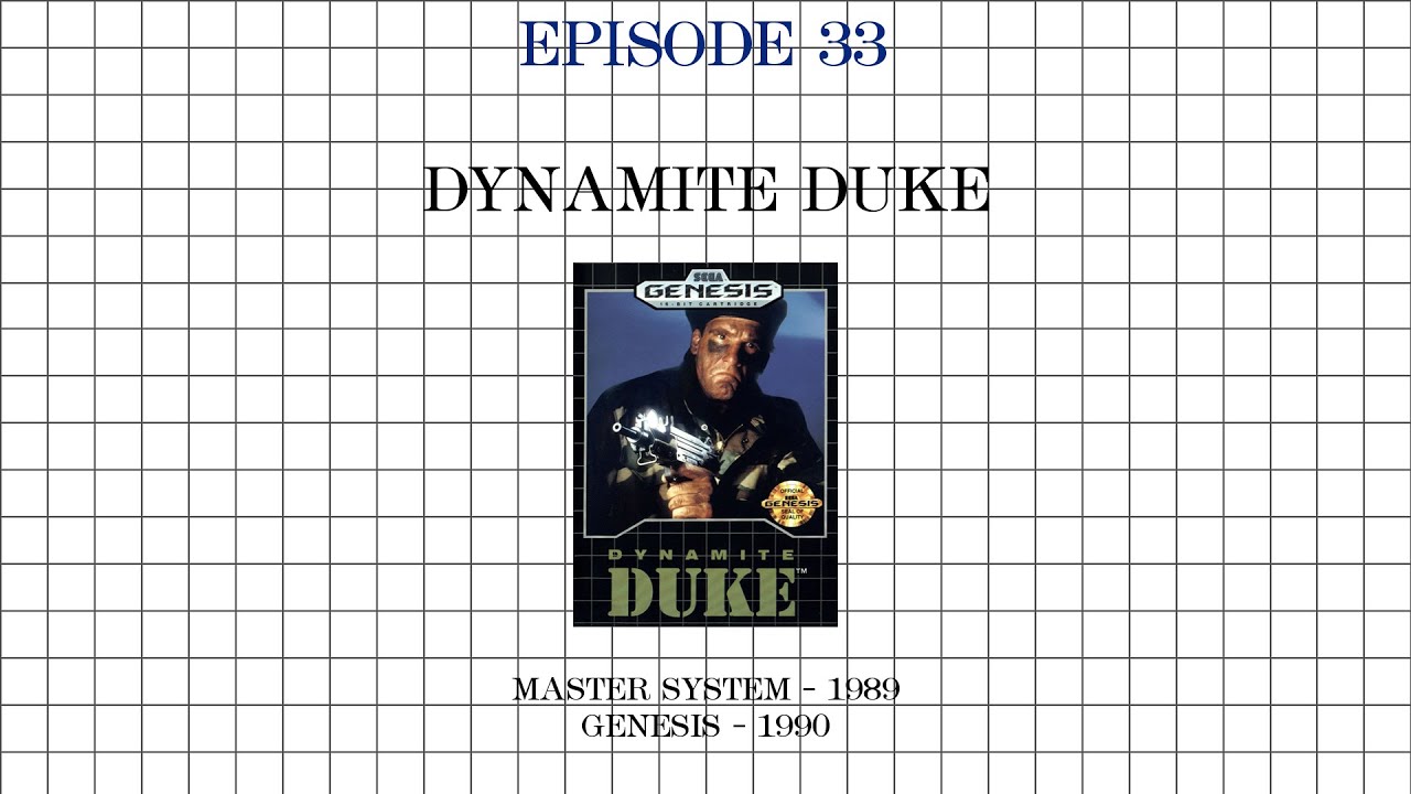 Dynamite Duke - Sega Master System Vs Genesis - YouTube