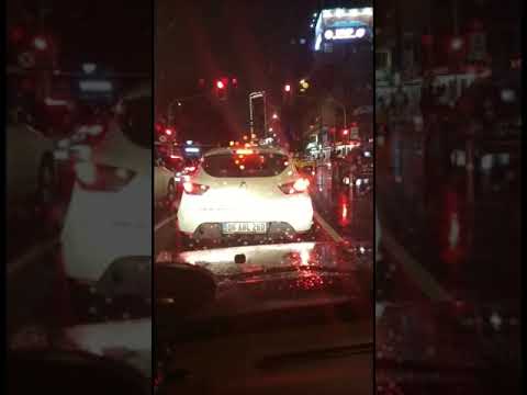 Gece Snap araba video Uzaktan seviyorum seni