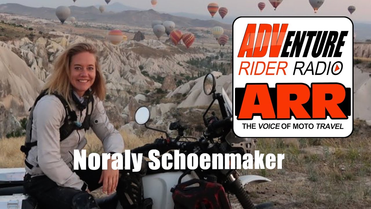 Noraly Schoenmaker on Adventure Rider Radio Motorcycle Podcast - Audio ...