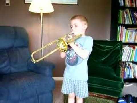 Trombone kid - YouTube
