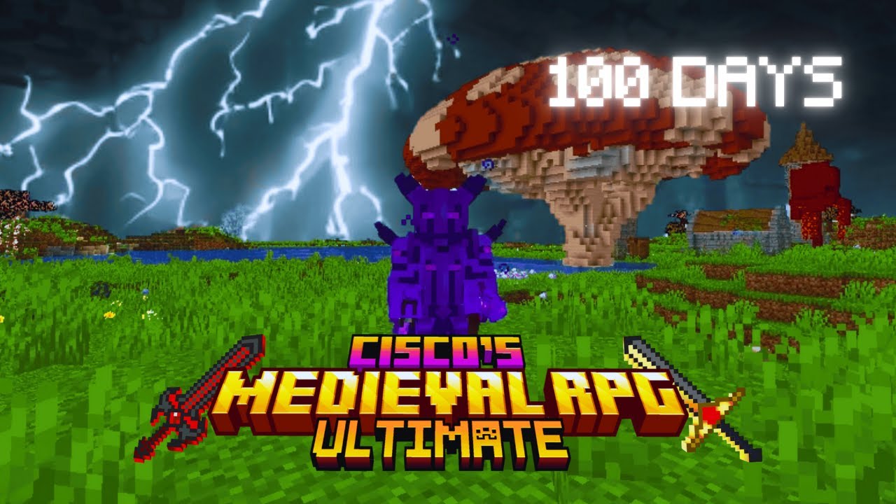 I survived 100 Days in Cisco's ULTIMATE Medieval RPG! - Modded ...