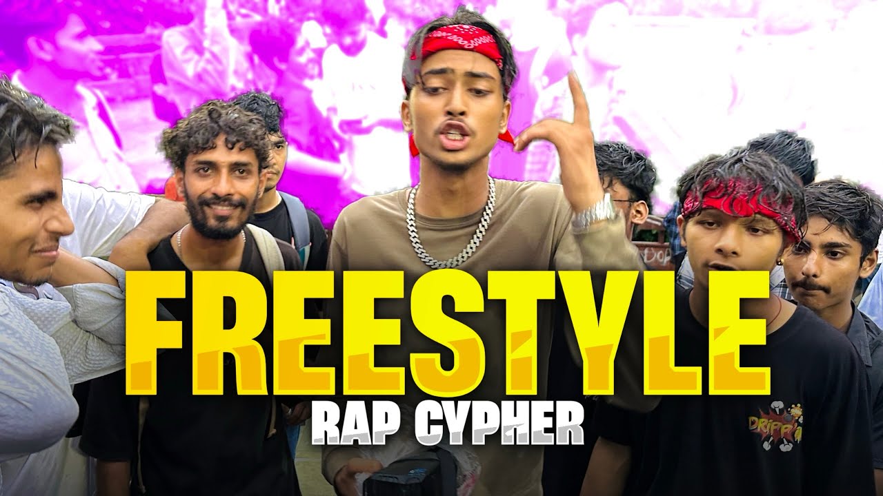 FREESTYLE RAP CYPHER IN DELHI HIP-HOP COMMUNITY - YouTube