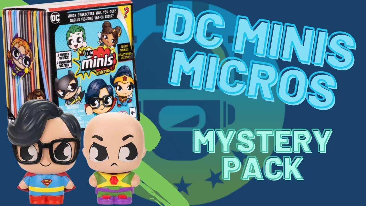 DC Minis Micros Mystery Pack Unboxing - YouTube