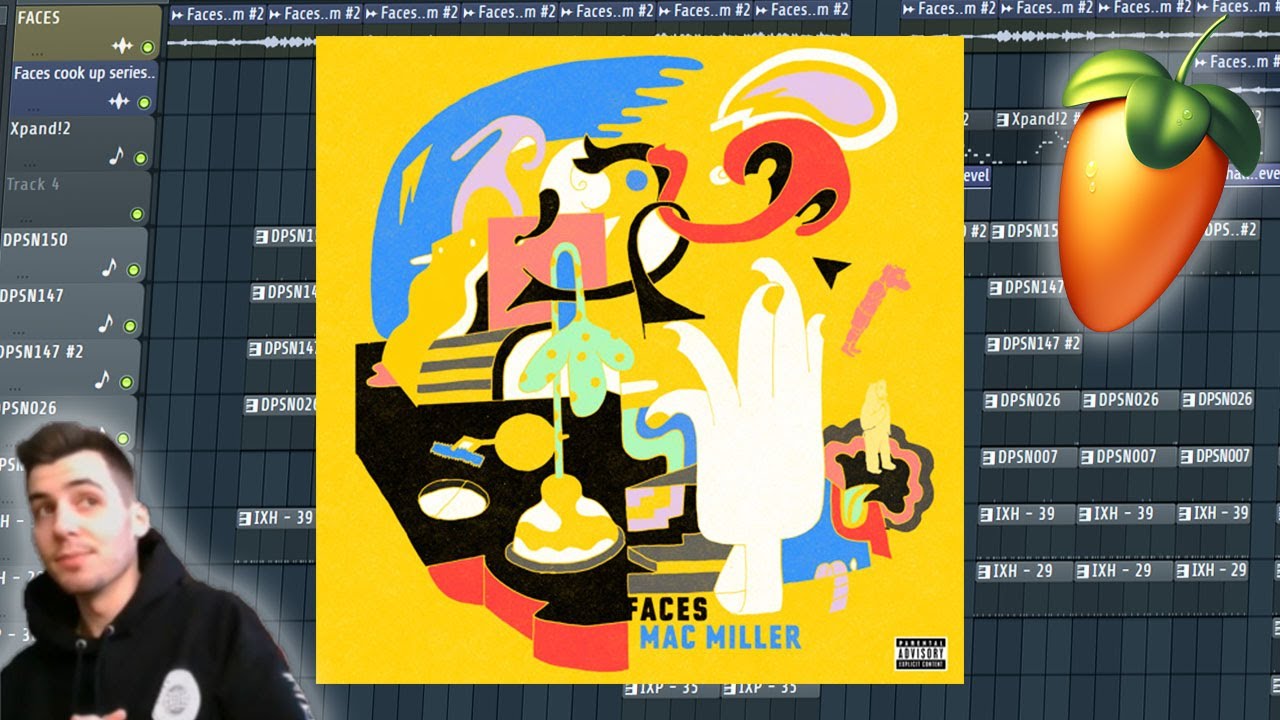 MAC MILLER FACES TYPE BEAT TUTORIAL | How to Make Psychedelic Hip Hop ...