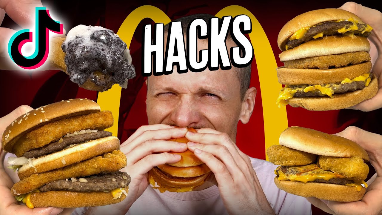 Testing Viral TikTok McDonald's Hacks - YouTube