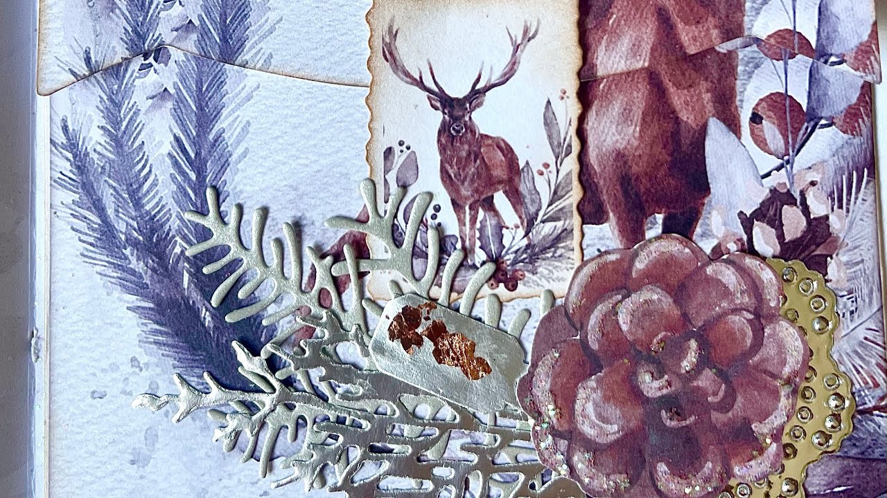 Cute policy pockets and tucks adding glitter & clusters # ...