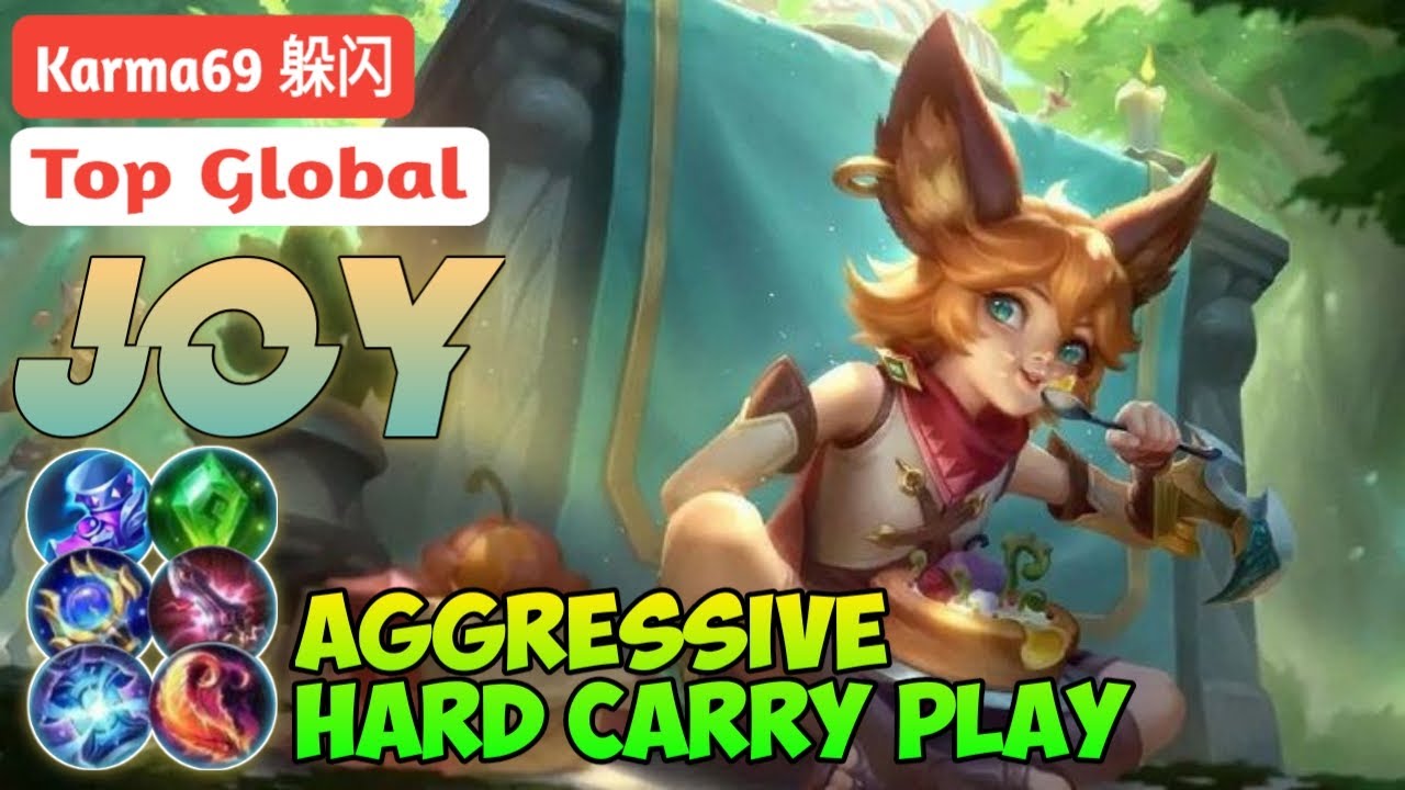 NEW!!! Aggressive OverPawer Joy | Gameplay Top Global Joy | Mobile Legend - YouTube