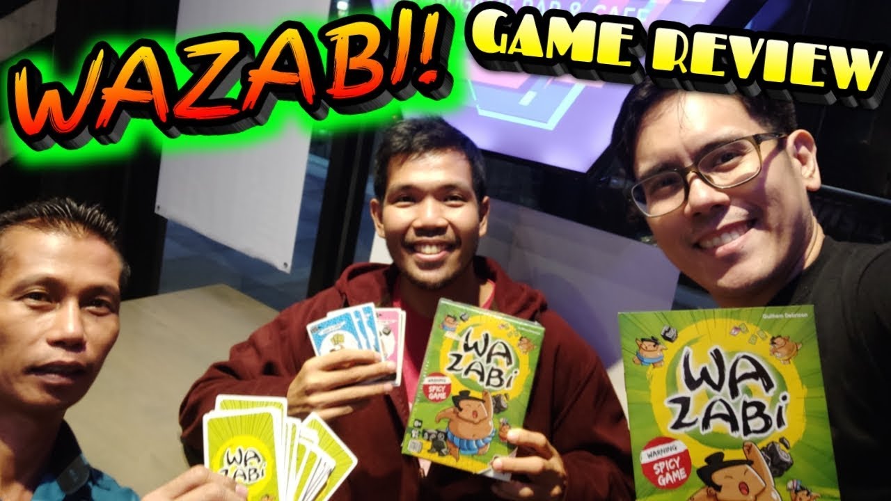 Wazabi! Tabletop Board Game Review (from Gigamic) - YouTube