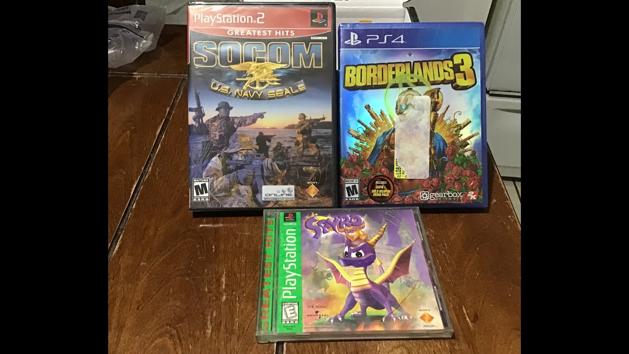 Retro Game Treasure Unboxing (Part 22) A Mystery Box Full Of PSOne, GBA ...