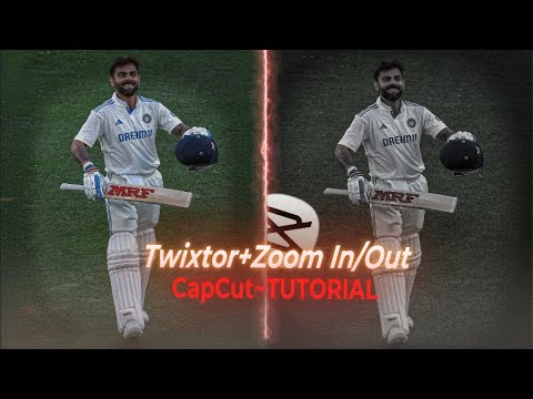 Ae like Twixtor + Zoom In/Out Tutorial 🔥||Capcut Tutorial - YouTube