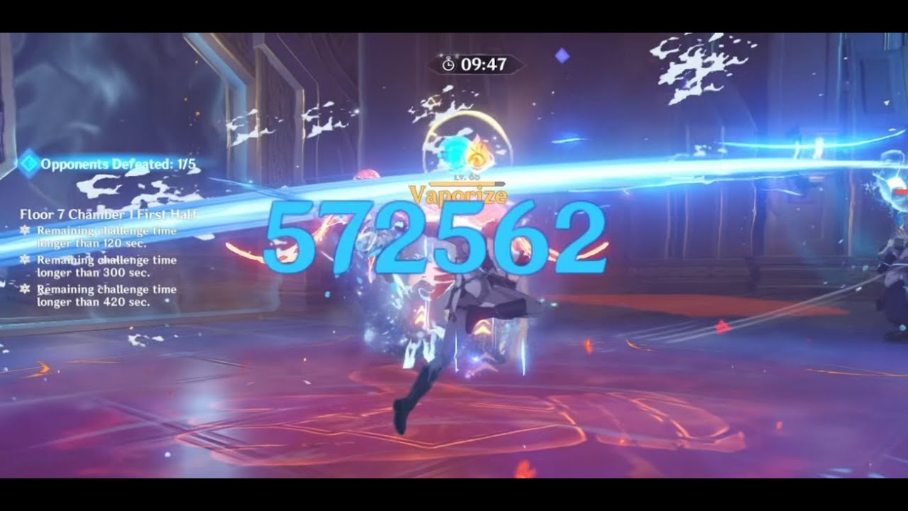 Childe C0 500k Elemental Burst - YouTube