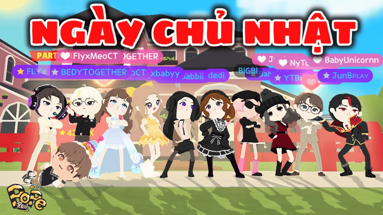 Play Together | Một Ngày Chủ Nhật Của POPE Team - YouTube