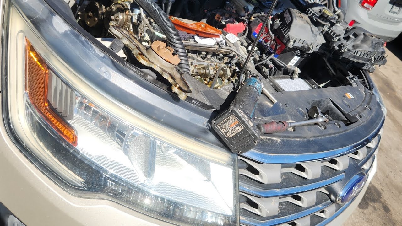 Motor se calienta vota el agua como repararlo ford Explorer 3.5 motor ...