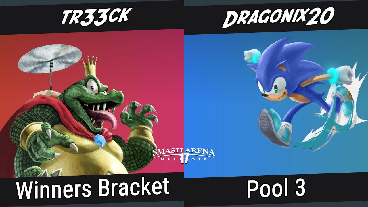SAU17: Pools - tr33ck (King K. Rool) Vs. Dragonix20 (Sonic) - Ultimate ...