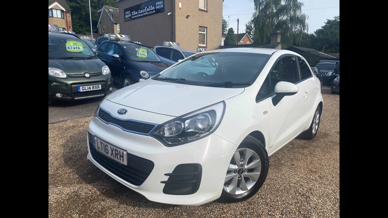 Kia Rio 1.25 SR7 Euro 6 3dr - YouTube