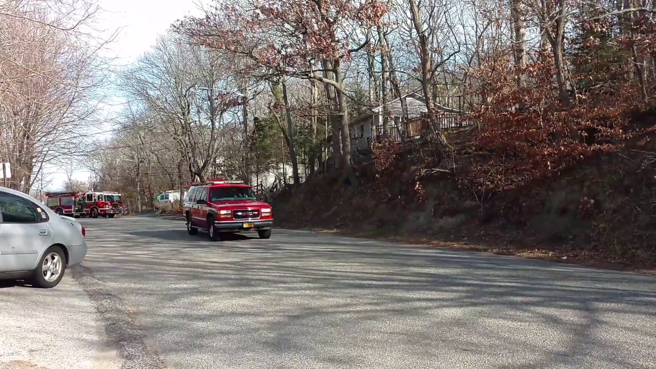 Santa and his helpers at the Wading River Fire Department making their ...