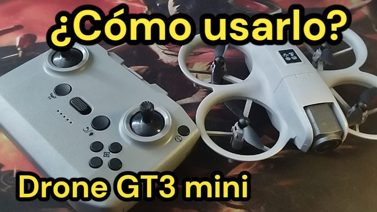 Primeros pasos con tu Drone GT3 Mini: Configuración y primer vuelo sin ...