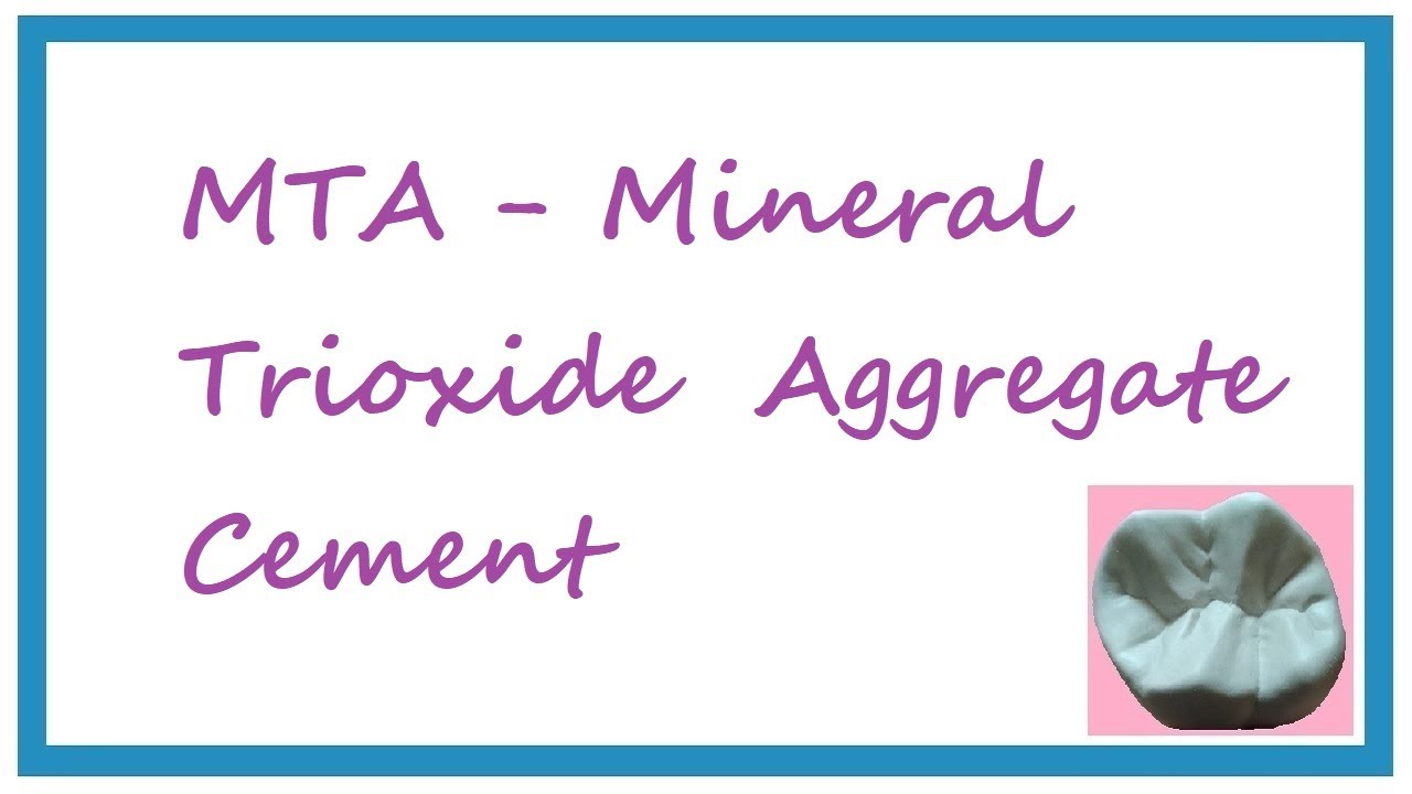 MTA - MINERAL TRIOXIDE AGGREGATE CEMENT | DENTAL CEMENTS | DENTAL ...