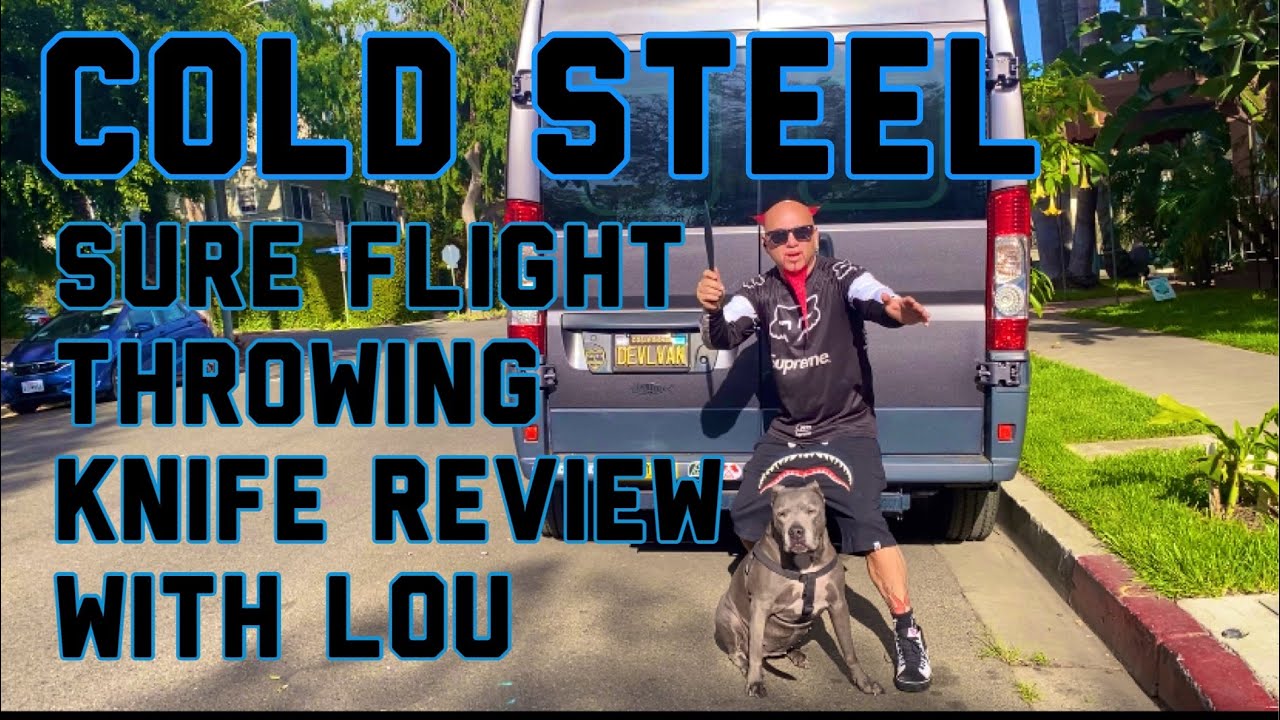 Cold steel sure flight sport review and test - YouTube
