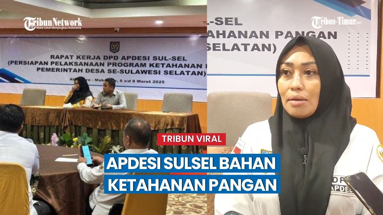 Ikuti Instruksi Presiden Prabowo, Abdesi Sulsel Bahas Program Ketahanan Pangan Tingkat Desa ...