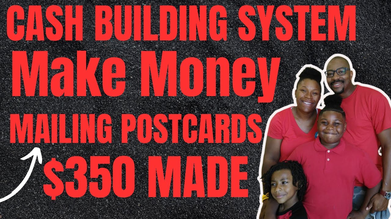 CASH BUILDING SYSTEM UNLIMITED 2024| HOW I MAKE $350 A DAY MAILING ...